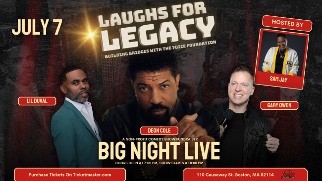 Laughs for Legacy: Building Bridges with the 7uice Foundation-Festivals ...
